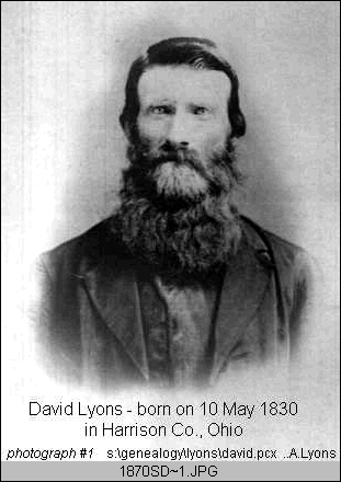 David Lyons Biography - 7th Iowa Infantry